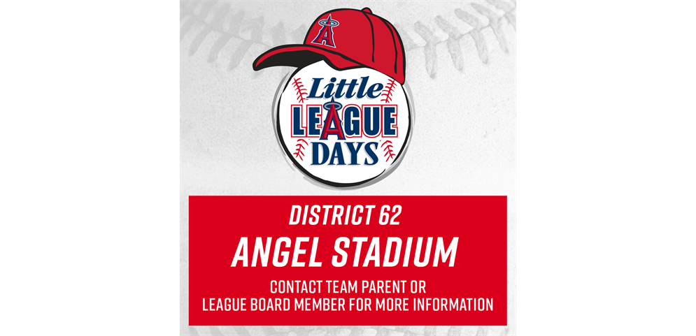 CA Distict 62 Little League > Home